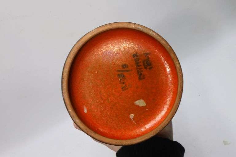 MCM Italian Raymor Art Pottery Vase-Tight Cracks - Dixon's Auction at ...