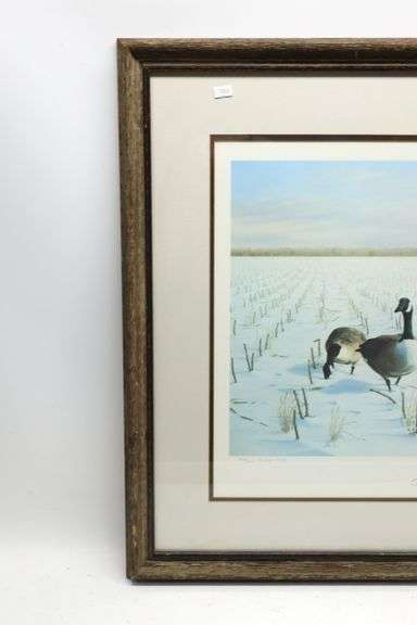 David Turnbaugh "The Hunters" Artist Signed Print - Dixon's Auction at ...