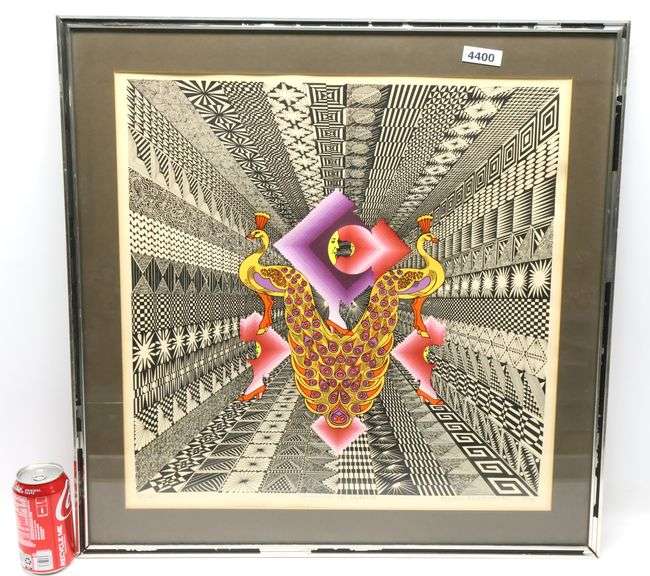 Pedro Friedeberg Pencil Signed Artist Proof Serigraph - Dixon's Auction ...