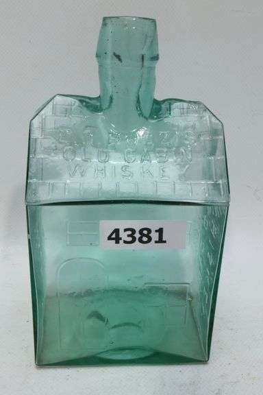 Antique E.G. Booz's Old Cabin Whiskey Bottle - Dixon's Auction at Crumpton