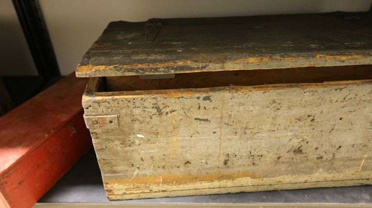 Antique Shipping Crate & Wooden Box - Dixon's Auction at Crumpton