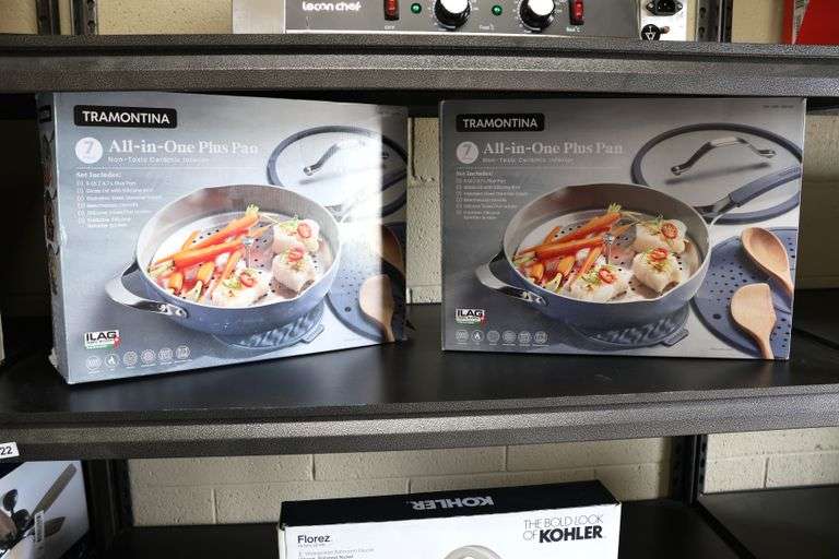 Open Box: Pair of Tramontina All-In-One Plus Pan Sets, [As-Is, Item(S ...