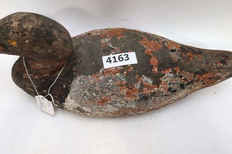 Gundelfinger Canvasback Duck Decoy - Dixon's Auction at Crumpton