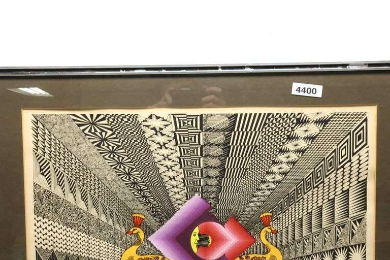 Pedro Friedeberg Pencil Signed Artist Proof Serigraph - Dixon's Auction ...