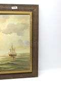 Austin "Artie" Vincent Mckenzie Rhode Island Oil on Canvas Ship ...