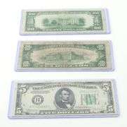 Group of U.S. Paper Currency. Includes $10 Star Note - Dixon's Auction ...