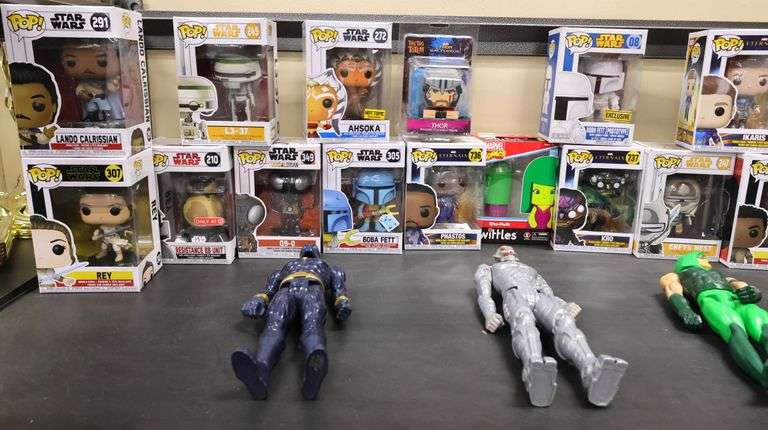 Lot of Funko Pops & Action Figures - Dixon's Auction at Crumpton