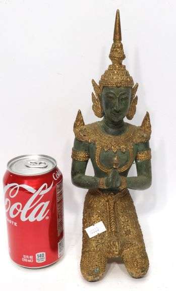 Hindu Deity Bronze Sculpture - Dixon's Auction at Crumpton