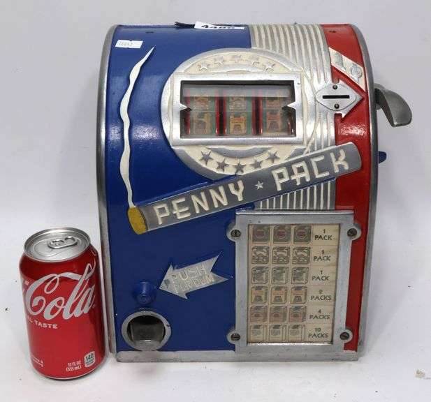 Vintage Penny Pack Trade Stimulator - Dixon's Auction at Crumpton