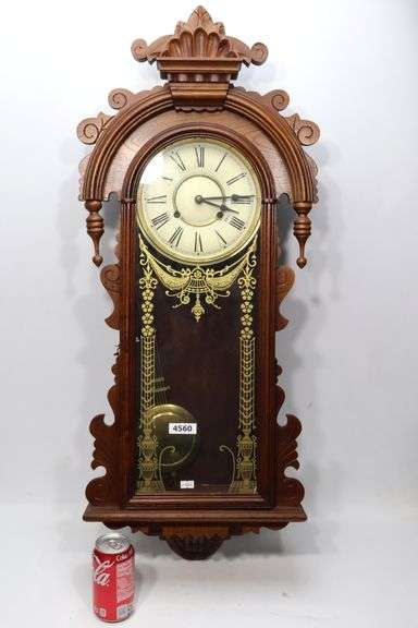 Antique Regulator Clock - Dixon's Auction at Crumpton