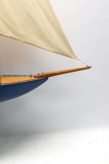 Vintage Pond Sailer Boat - Dixon's Auction at Crumpton