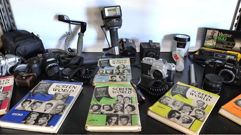 Lot of Vintage Film Cameras, Screen World Books & Supplies - Dixon's ...