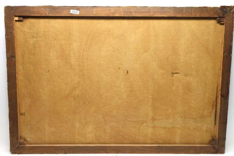 Antique Old Masters Style Oil on Canvas Still Life Painting - Dixon's ...