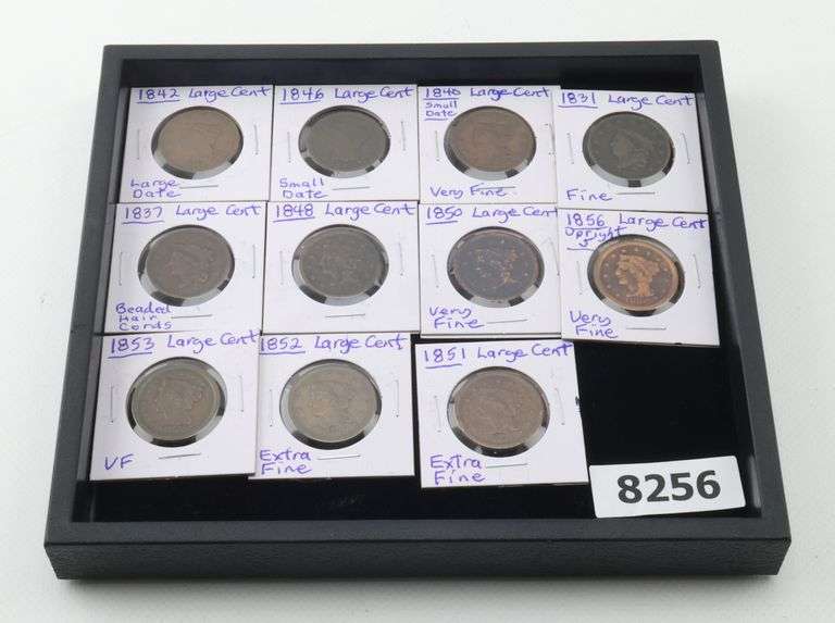 (11) U.S. Large Cents - Dixon's Auction at Crumpton