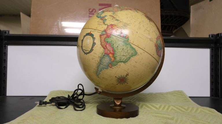 Replogle Light Up Desk Globe - Dixon's Auction at Crumpton
