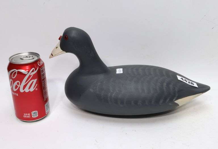 Robert Litzenberg Coot Decoy - Dixon's Auction at Crumpton