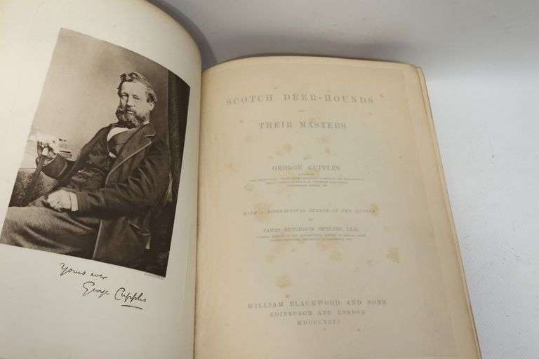 Scotch Deer-Hounds and Their Masters, George Cupples, Edinburgh and ...