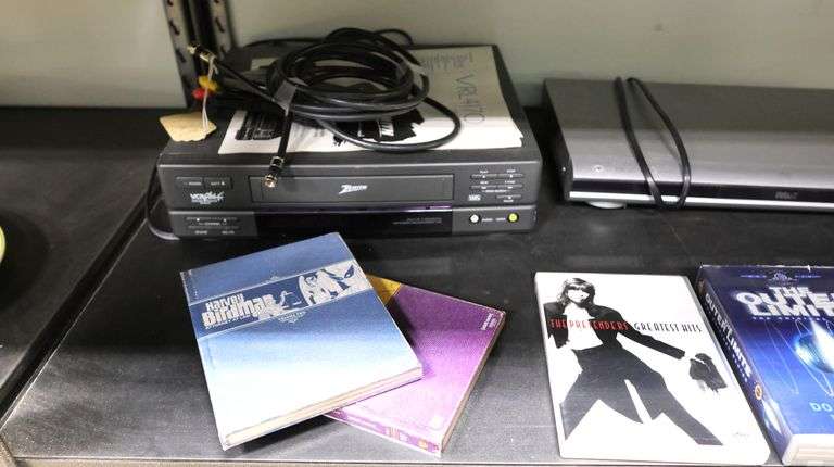 Lot VHS & DVD Player, Books & Movies, Pearlcorder Etc. - Dixon's ...