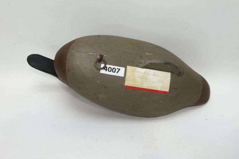 R. Madison Mitchell Havre De Grace MD 1956 Canvasback Hen Duck Decoy ...
