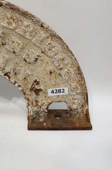 Antique 1881 Groton Iron Bridge Builders Groton NY Cast Iron Sign ...