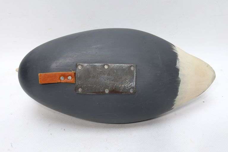 Robert Litzenberg Coot Decoy - Dixon's Auction at Crumpton