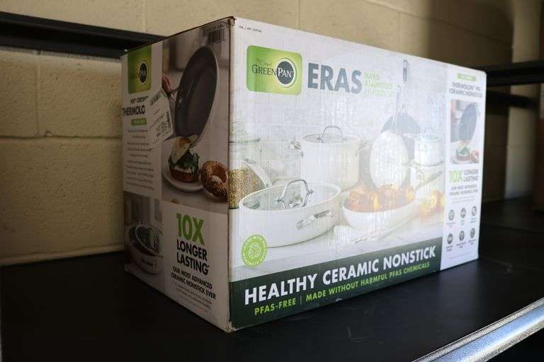 Open Box: Greenpan Eras Cookware Set, [As-Is, Item(s) Appear New But ...