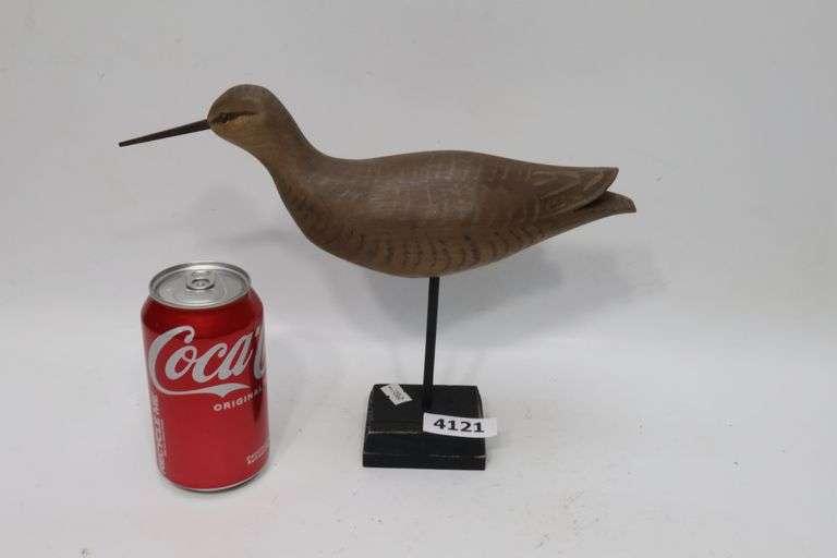 Jim Britton Shorebird Decoy - Dixon's Auction at Crumpton