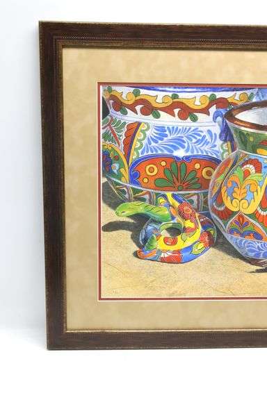 Nicholas Wilson "Cuckoo in the Pot Shop" Oil on Paper Still Life ...