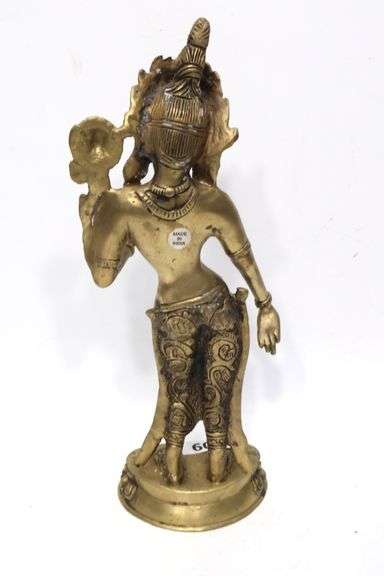 Hindu Deity Bronze Sculpture - Dixon's Auction at Crumpton