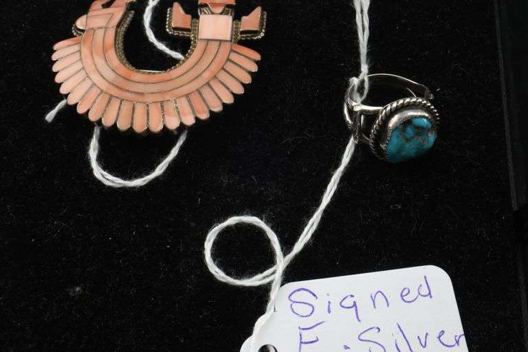 Sterling Silver Signed Jewelry Lot - Dixon's Auction at Crumpton