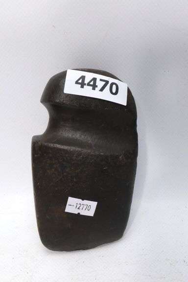 Native American Carved Stone Grooved Axe - Dixon's Auction at Crumpton