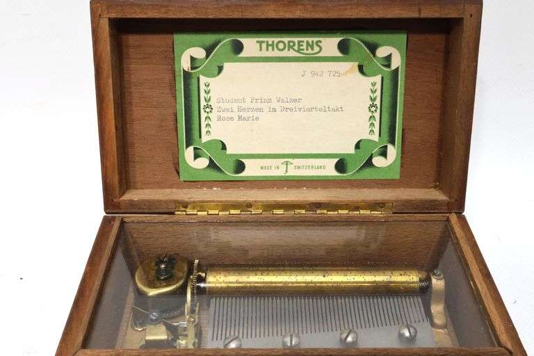Vintage Thorens Music Box - Dixon's Auction at Crumpton