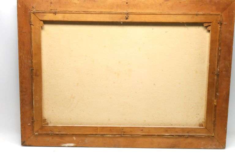 Vintage Impressionist Landscape Painting Signed C. Sutterlin - Dixon's ...