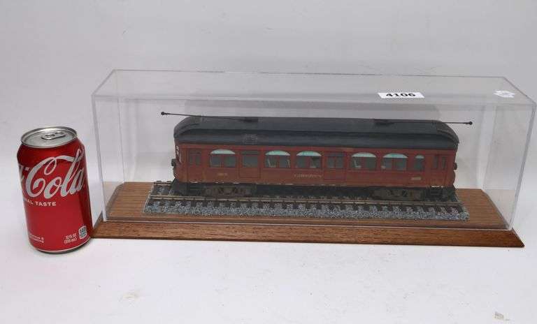 Model Liberty 300 Train Car with Display Case - Dixon's Auction at Crumpton