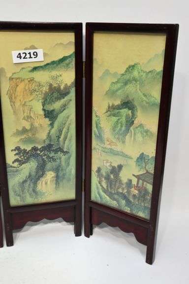 Asian Table Screen - Dixon's Auction at Crumpton
