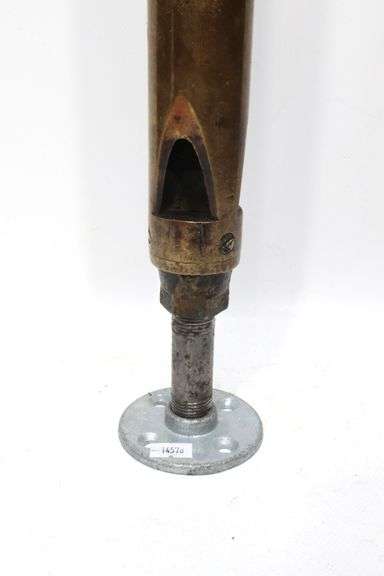 Antique Brass Steam Whistle - Dixon's Auction at Crumpton