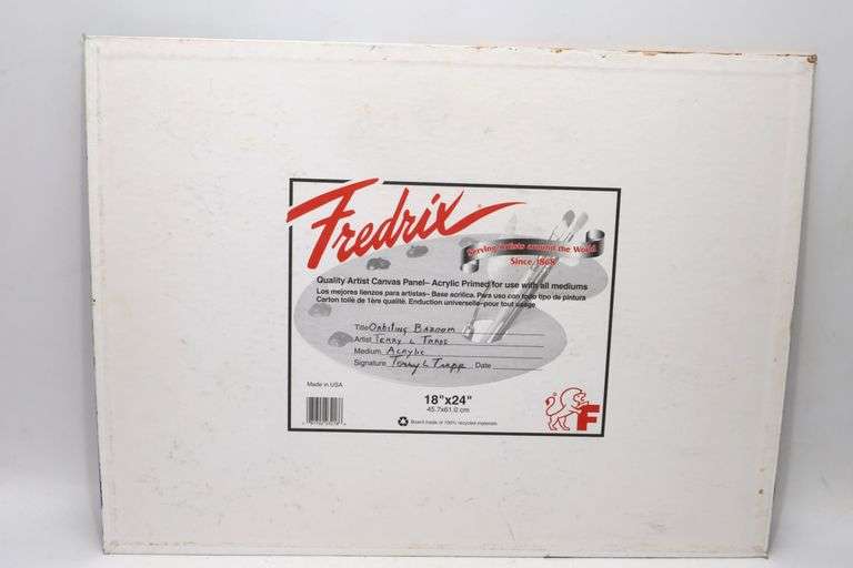 Terry L Trapp Outsider Mixed Media Painting - Dixon's Auction at Crumpton