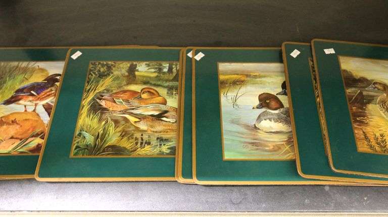 Lot of Waterfowl / Duck Placemats - Dixon's Auction at Crumpton