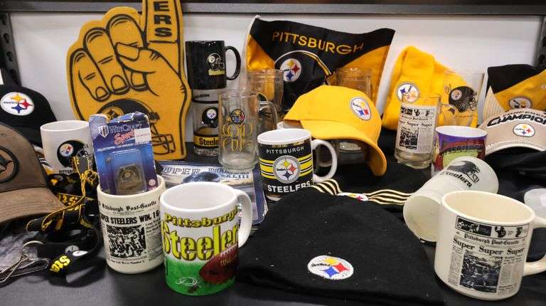Collection of Pittsburgh Steelers Football Memorabilia - Dixon's ...