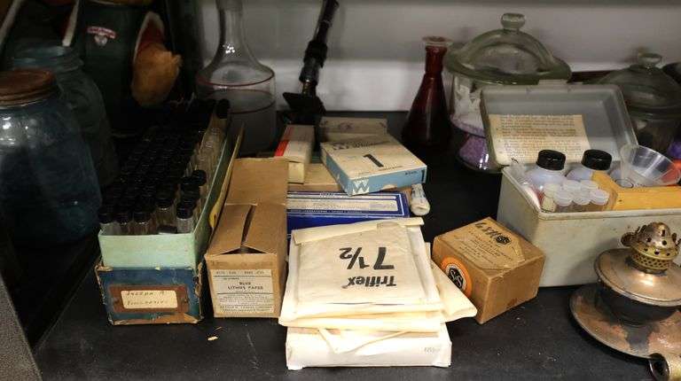 Lot of Vintage Medical / Chemist Items & Testing Supplies - Dixon's ...