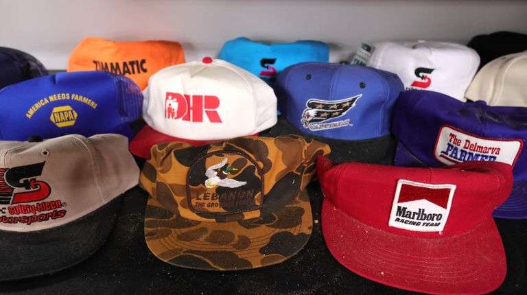Lot of Vintage Trucker Style Advertising Hats - Dixon's Auction at Crumpton