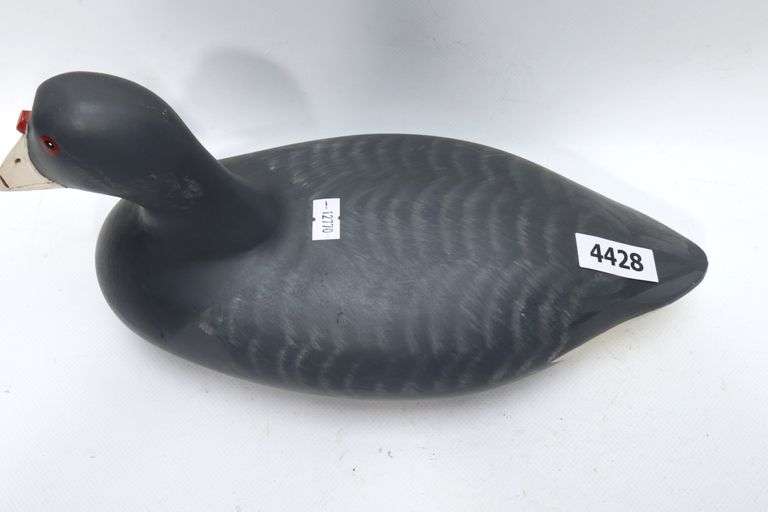Robert Litzenberg Coot Decoy - Dixon's Auction at Crumpton