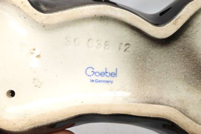 Vintage Goebel Dog Porcelain Figurine - Dixon's Auction at Crumpton