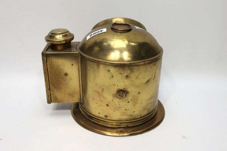 Vintage British Lifeboat Compass Binnacle - Dixon's Auction at Crumpton