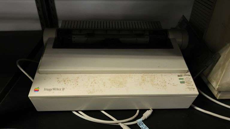 Vintage Apple Computer, Printer & Disc Drive - Dixon's Auction at Crumpton
