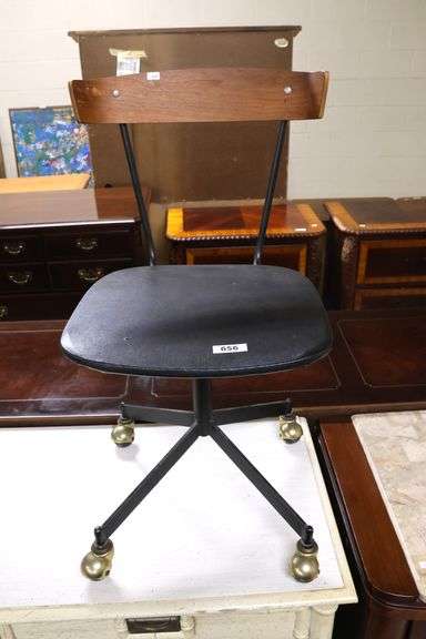 MCM Desk Chair - Dixon's Auction at Crumpton