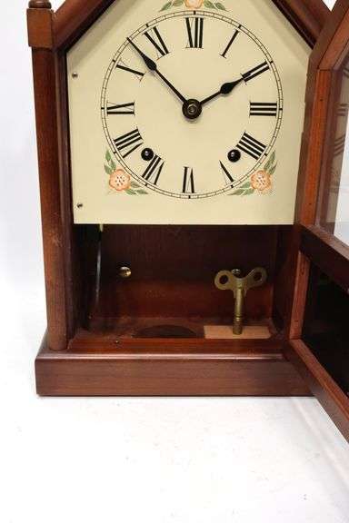 Vintage Seth Thomas Steeple Clock - Dixon's Auction at Crumpton