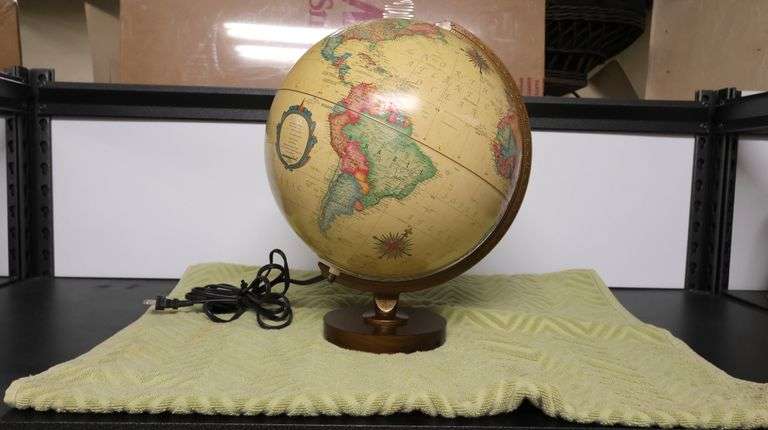 Replogle Light Up Desk Globe - Dixon's Auction at Crumpton