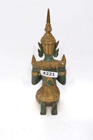 Hindu Deity Bronze Sculpture - Dixon's Auction at Crumpton
