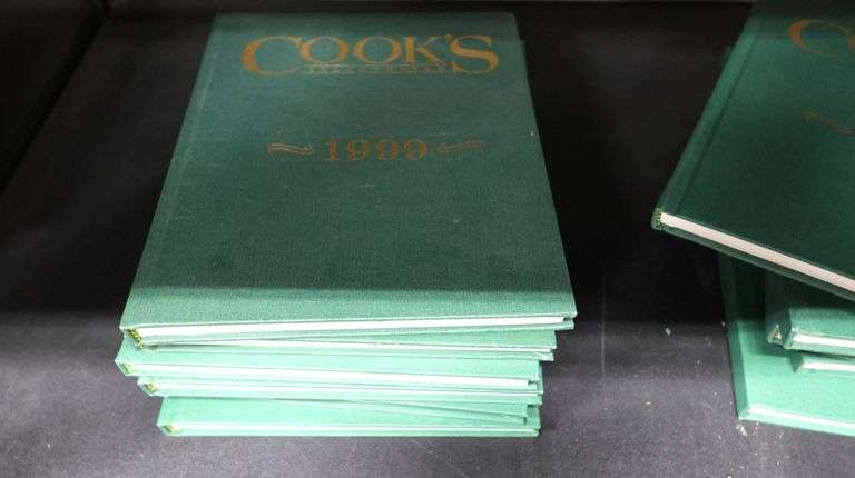 Lot of Cooks Illustrated Books - Dixon's Auction at Crumpton